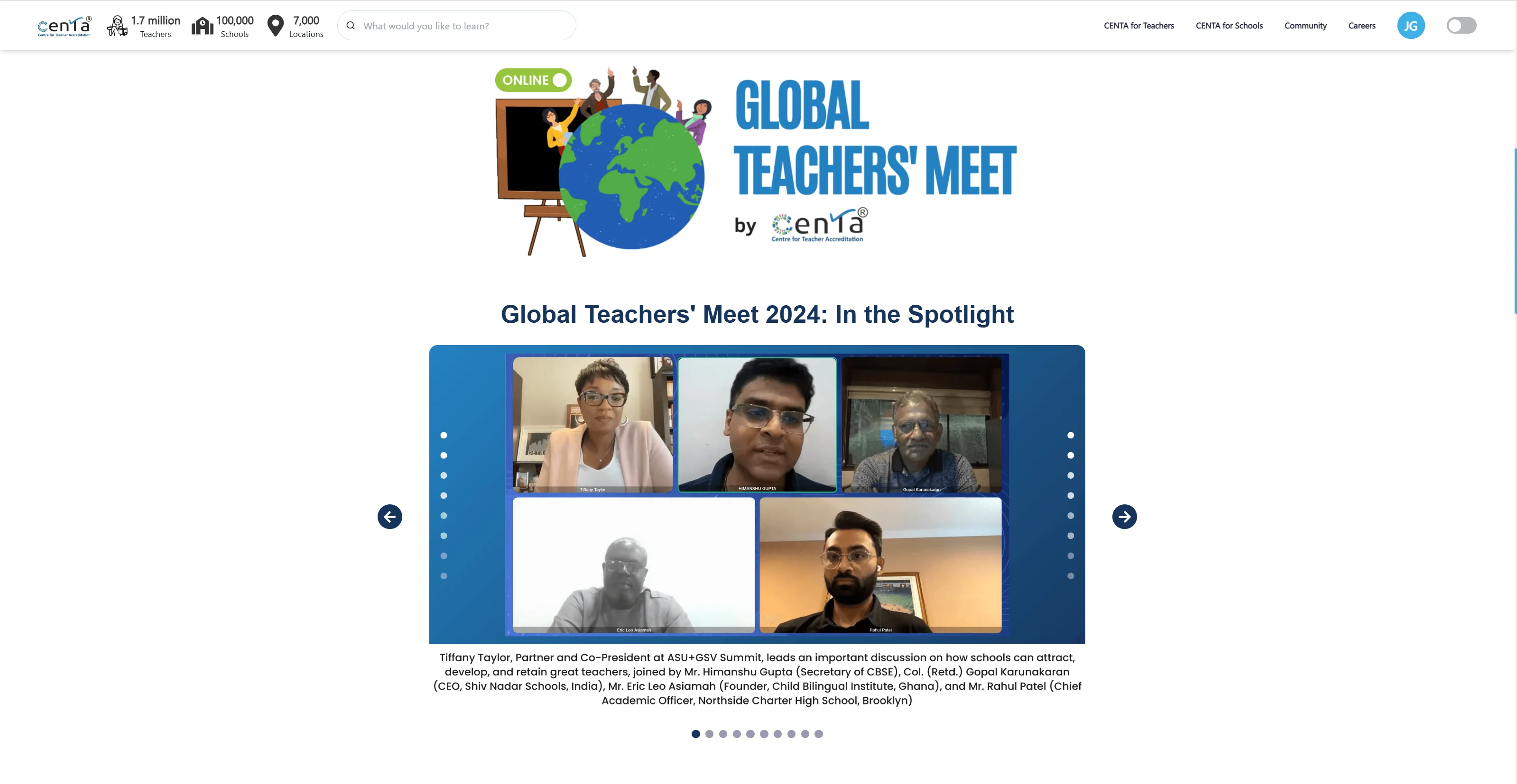 Global Teachers’ Meet